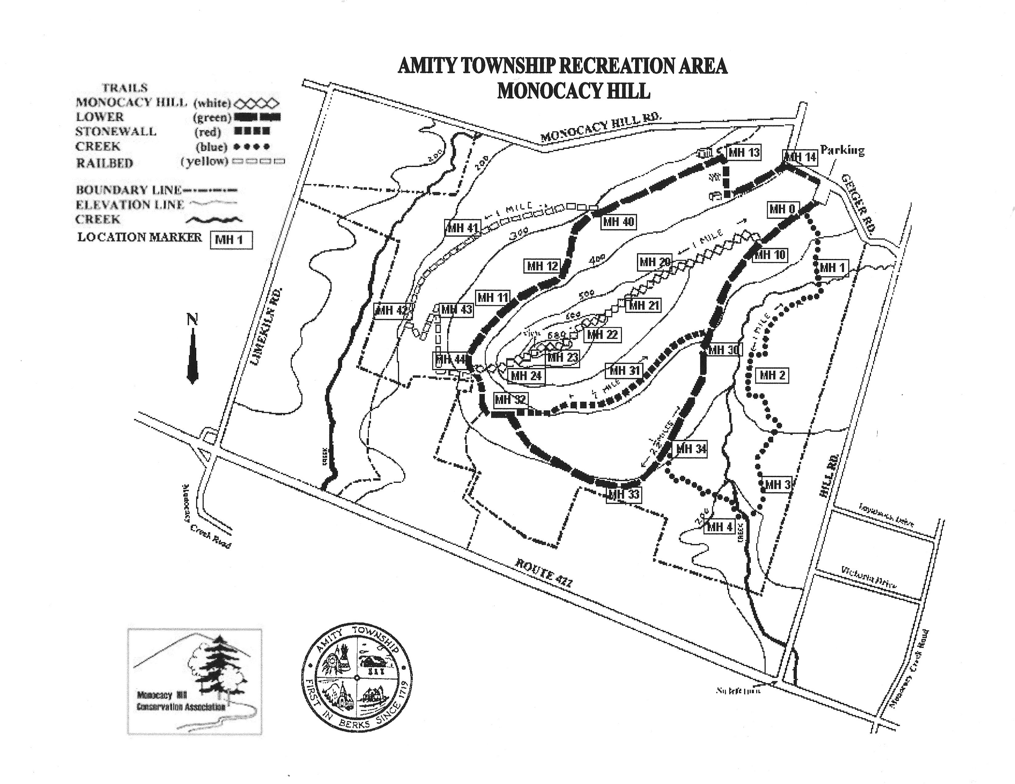 Driving Directions / Trail Map